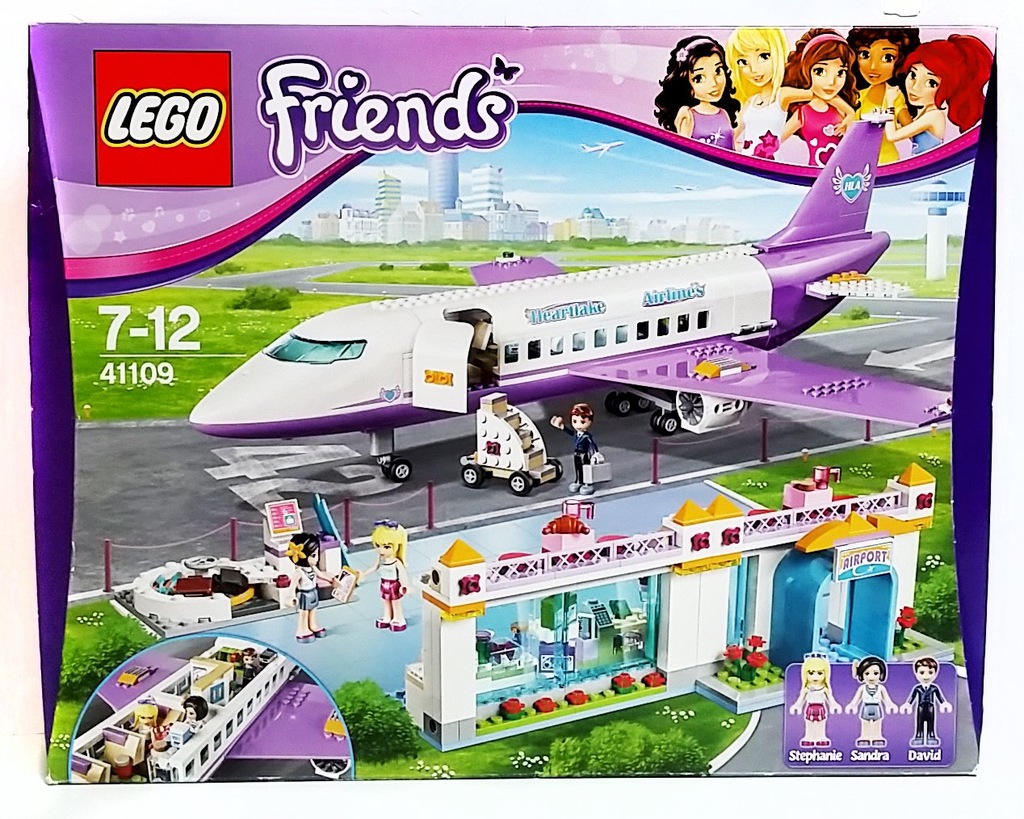 LEGO 41109 Friends PORT LOTNICZY Heartlake WAWA - 7072048083 ...
