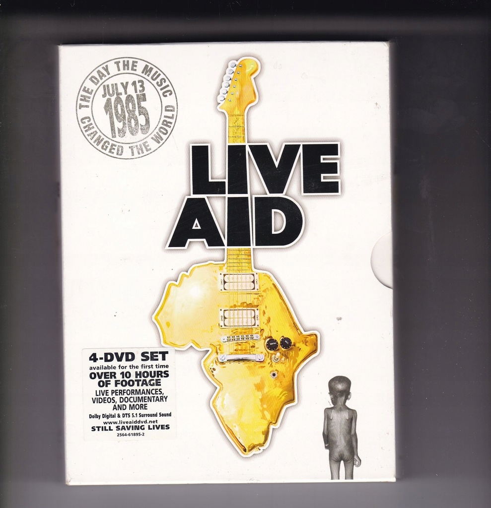 Live Aid / U2 BOWIE QUEEN DYLAN SADE / 4 X DVD BOX - 7439247521 ...