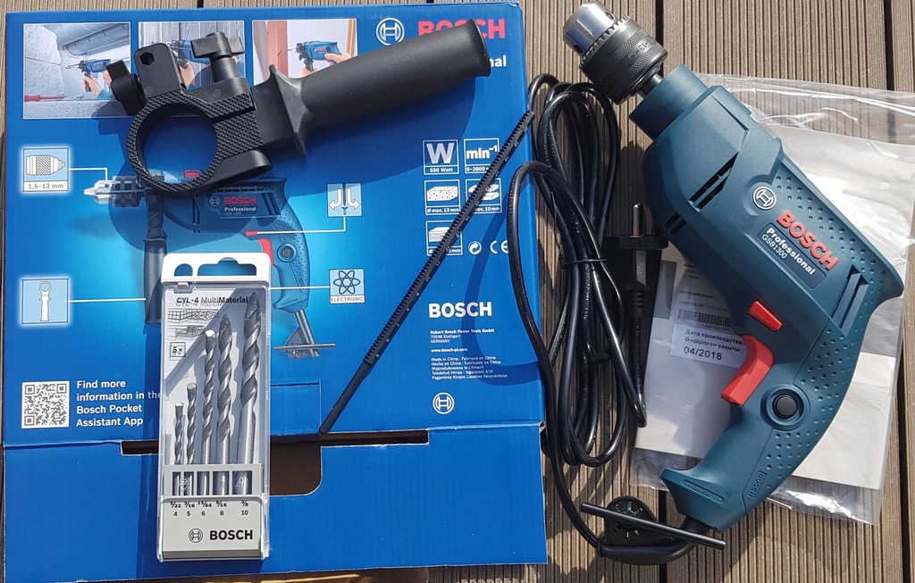 Wiertarka udarowa Bosch GSB 1300 Profesional - 7607216662 - oficjalne ...