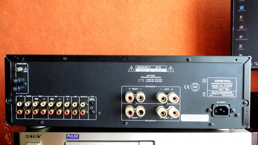 Wzmacniacz ONKYO A-9755 - 7494661697 - oficjalne archiwum Allegro