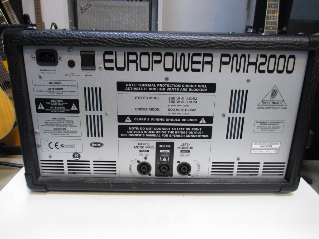 Powermixer BEHRINGER Europower PMX 2000 Lombard66 - 7191882542 ...