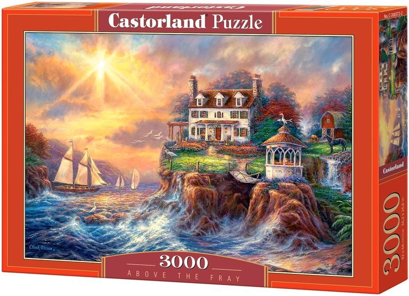 CASTORLAND Piękne Puzzle 3000 el. CAS006 NOWOŚCI - 7080634469 ...