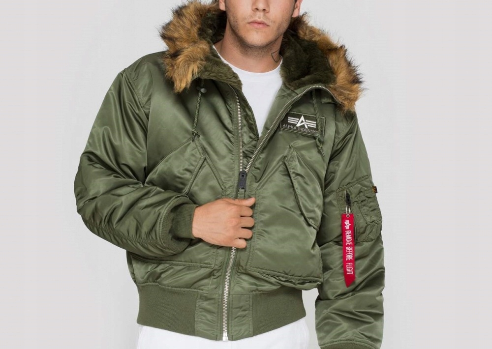 Kurtka Alpha Industries N2B 01 M - 7573990431 - oficjalne archiwum Allegro