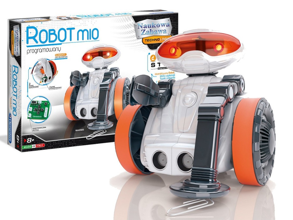 ROBOT MIO 2.0 Clementoni PROGRAMOWALNY NOWA WERSJA - 6960952484 ...