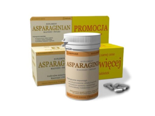 ASPARAGINIAN ASPARGIN MAGNEZ POTAS MAGNEZU POTASU 5645324468 - Allegro.pl ASPARAGINIAN ASPARGIN MAGNEZ POTAS MAGNEZU POTASU 5645324468 - Allegro.pl