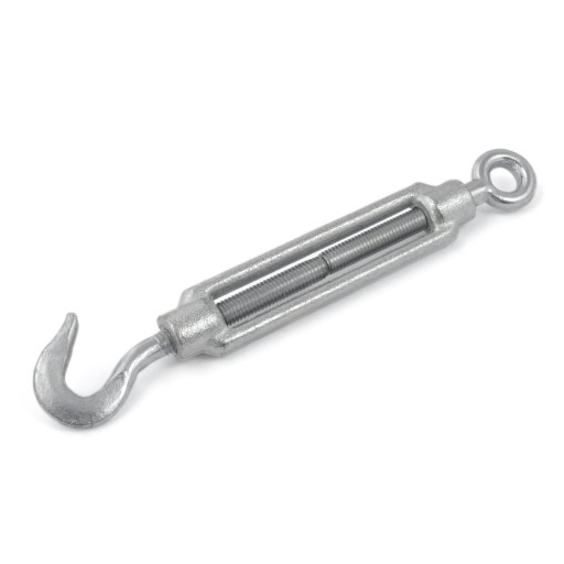 ŚRUBA RZYMSKA M8 Napinająca Oko-Hak OCYNK 1 szt. (4250974831179) • Cena ...